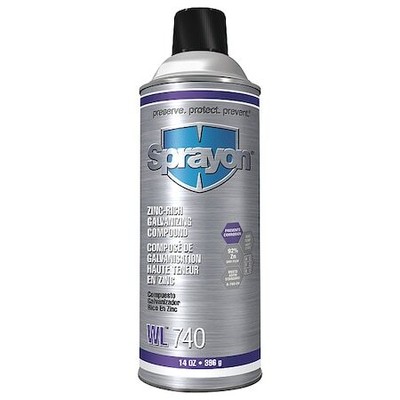 Sprayon Sc0740000 Galvanize Coating,Gray,14 Oz. Sz,Aerosol | eBay
