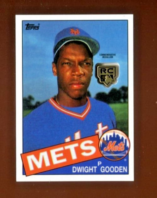 2020 Topps DWIGHT GOODEN Rookie Card Retrospective Logo Medallions RCR ...