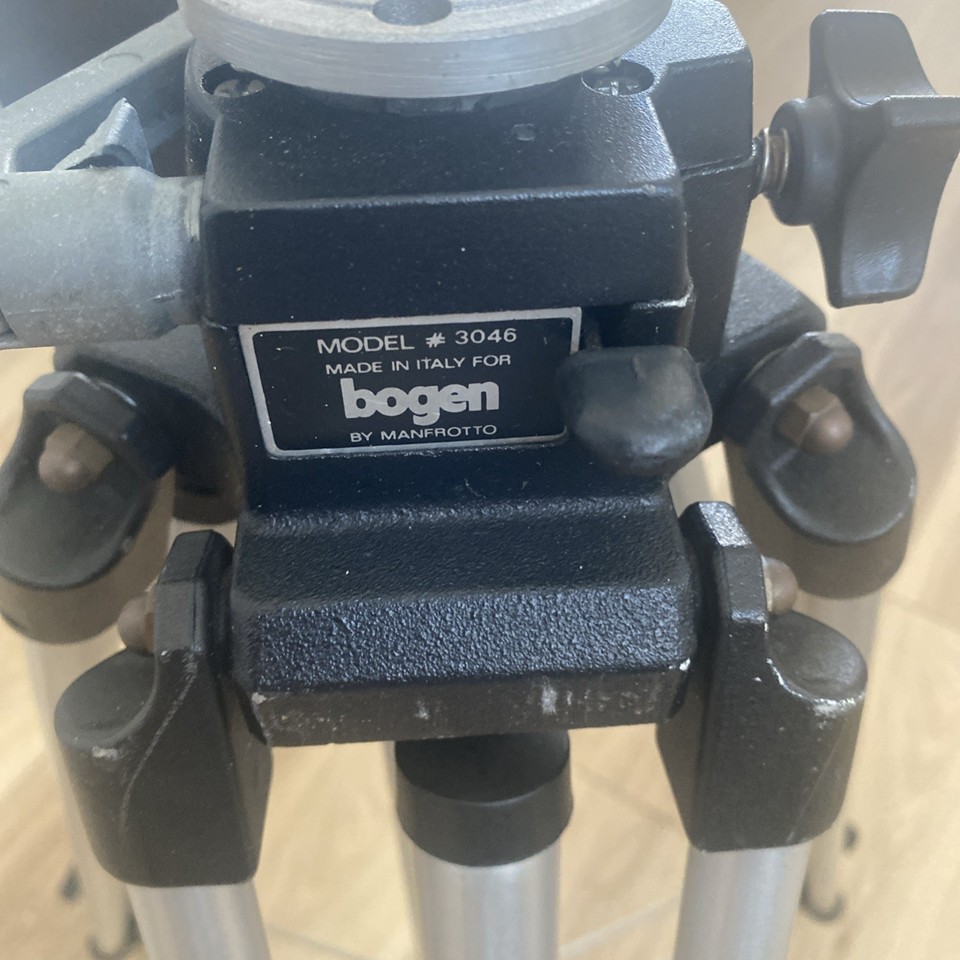 Manfrotto Bogen 3046 Tripod Italy Professional Whse1 | eBay