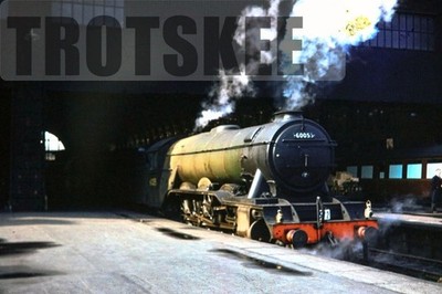 35mm Slide BR British Railways Steam Loco Class A3 60055 Kings Cross ...