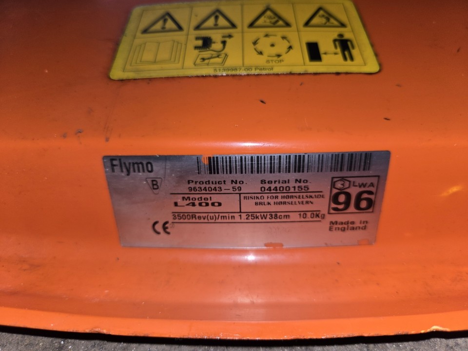 Flymo L400 2 Stroke Mower Deck | eBay UK