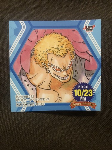 Immediate Decision Free Shipping Doflamingo One Piece Jump Shop 366 Day ...
