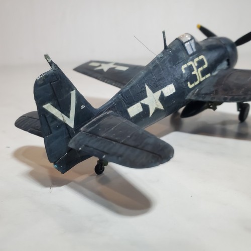 Vintage Grumman F6F-5 Hellcat Fighter USAF Plane Plastic Model 1:72 | eBay