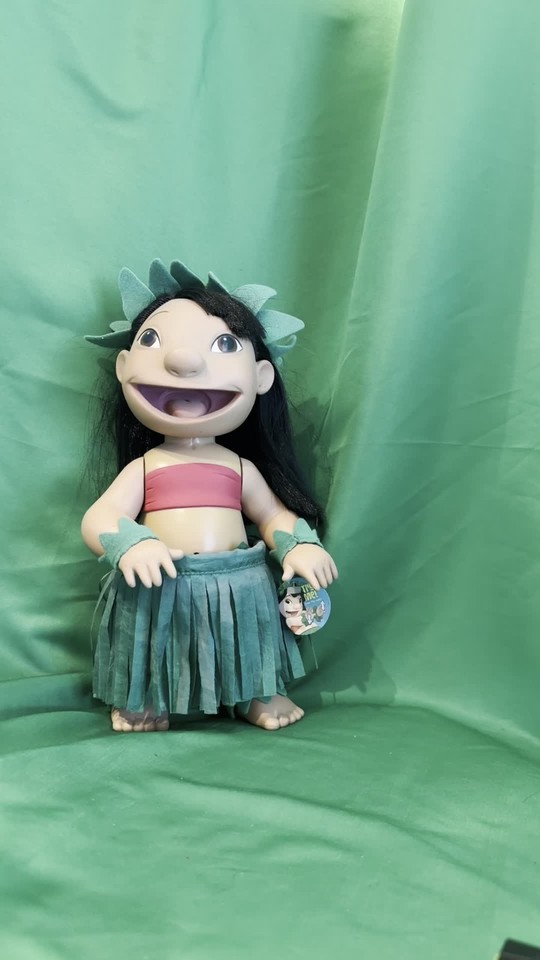 RARE Disney Lilo & Stitch Dancing Talking Musical Hula Lilo Doll 2001 ...