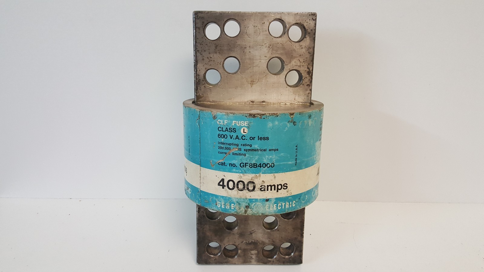 NEW OLD STOCK! GENERAL ELECTRIC CLF 4000A CLASS L CURRENT LIMITING FUSE ...