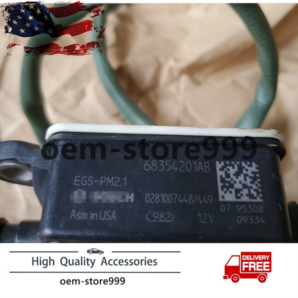 Genuine Mopar Particulate Matter Sensor 68354201AB For 2019-2024 Ram ...