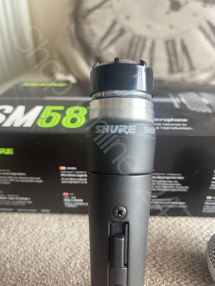 Shure SM58S with On/Off Switch Dynamic Vocal Microphone | 1 Year Warranty | U.K | eBay