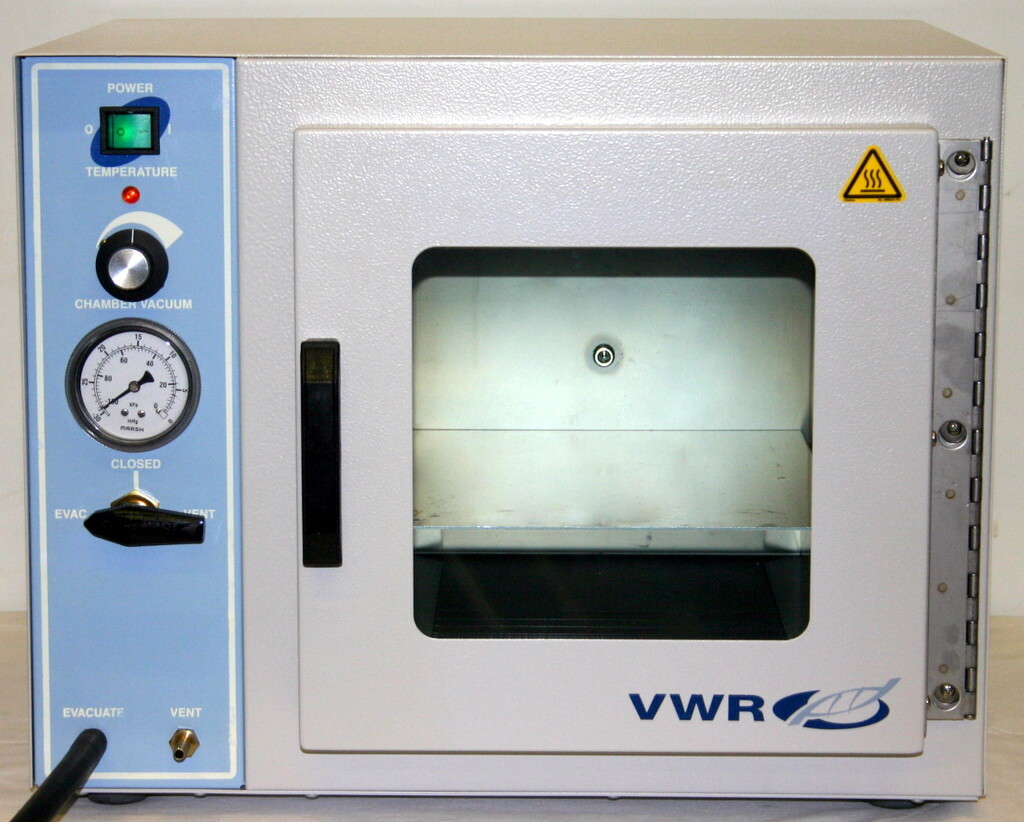 THERMO SCIENTIFIC VWR VACUUM OVEN, MODEL 6291, VWR CATALOG NUMBER 89508 ...