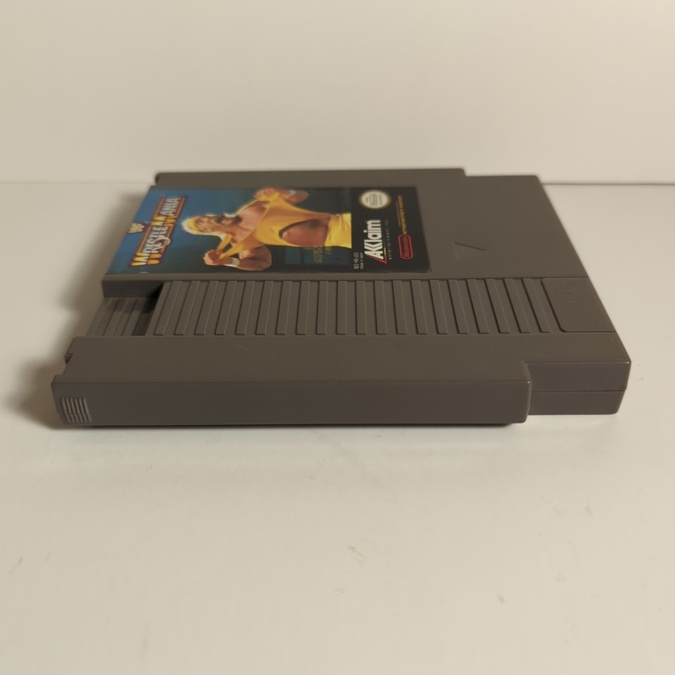 WWF WrestleMania Nintendo Entertainment System NES Video Game HULK ...