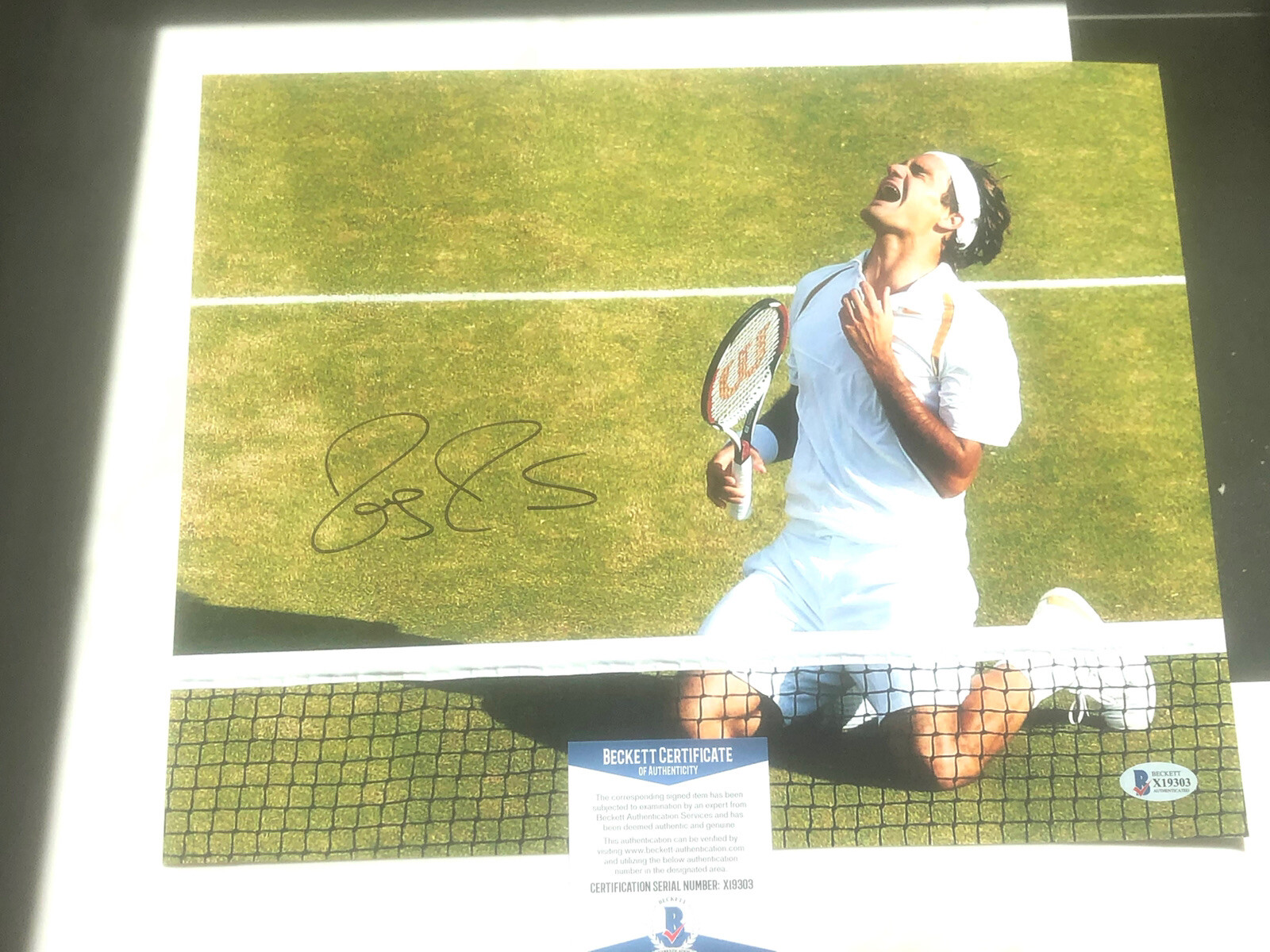 Roger Federer Autographed Memorabilia | Signed Photo, Jersey ...