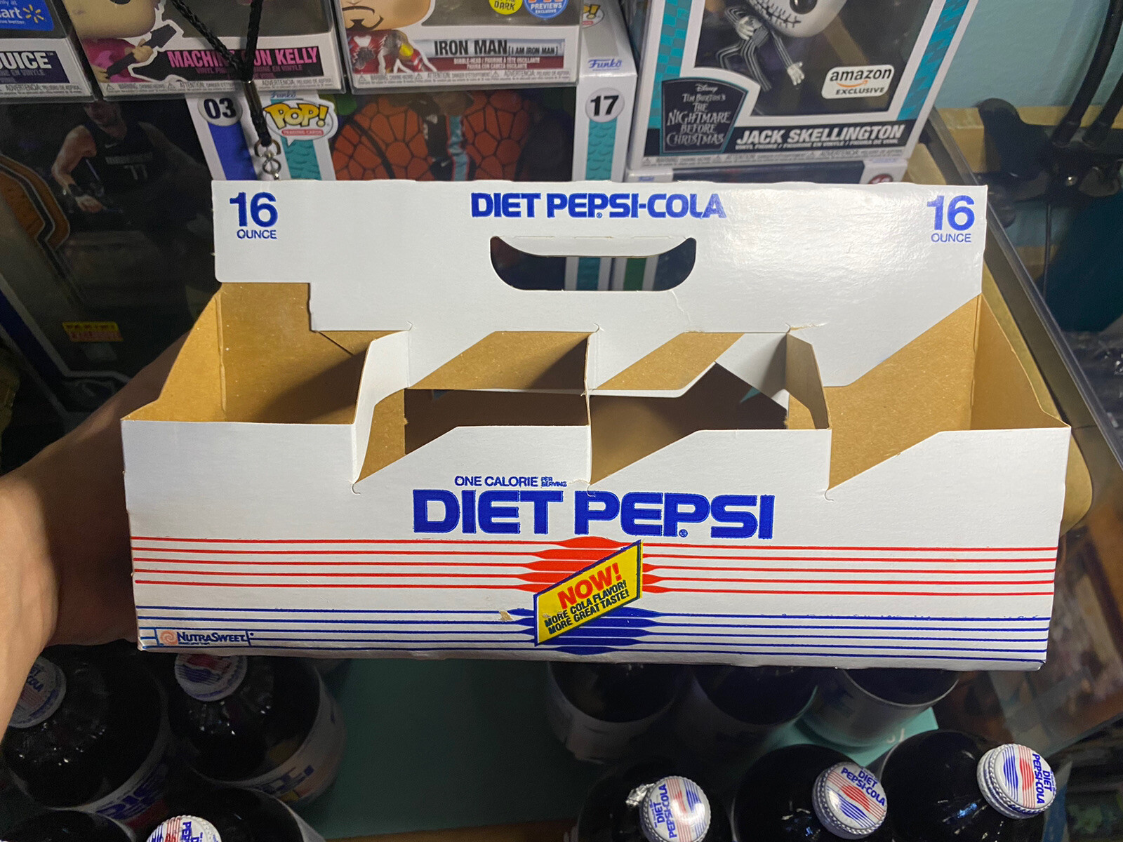 Vintage Glass Bottle Diet Pepsi Case Pack Zero Calorie 16oz NOS VERY ...