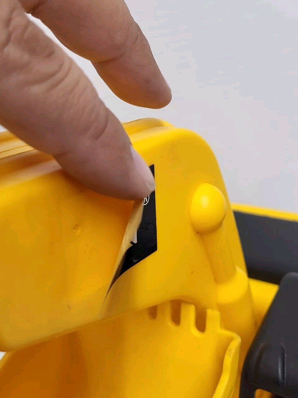 Yellow CAT Backhoe CONSTRUCTION model VEHICLE by TOY STATE INDUSTRIAL ...