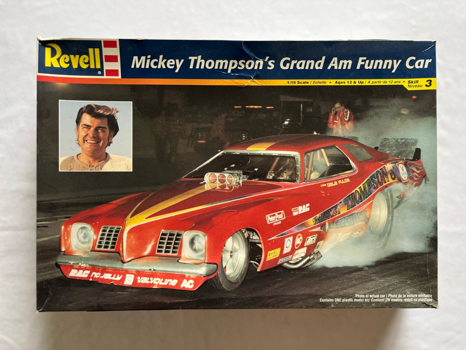 Revell 2000 Issue 1/16 Mickey Thompson Red 1973 Grand Am Funny Car ...