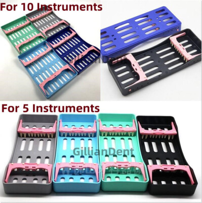 5/10 Holder Dental Sterilization Box Instrument Boxes Dentist filling ...