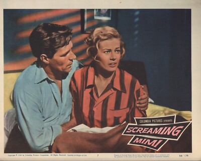 Screaming Mimi (1958) 11x14 lobby card #7 | eBay