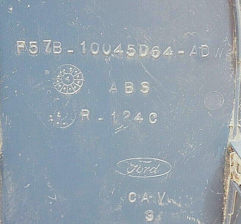 1995-2001 Ford Ranger Fuse Panel Cover Door Blue Plastic Trim | eBay