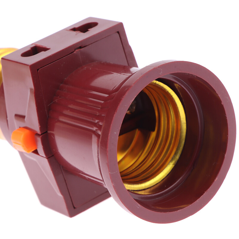 E27 Screw Multi-purpose Socket Switch Lamp Holder Plug Socket Lamp Base ...