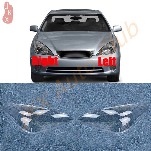 Replace For Lexus ES330 2003-06 Right & Left Headlight Clear Lens Frame ...