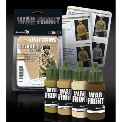 Airborne 1943-44 for Uniforms - Scale 75 - Color Set World War Games | eBay