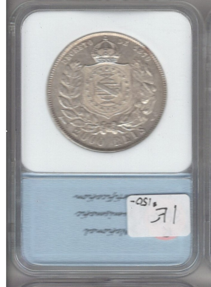 1888 Brazil 2000 Reis KM-485 BU | eBay