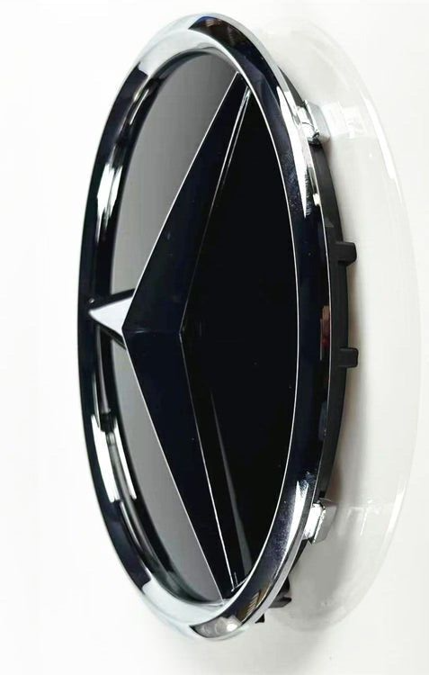 Mercedes-Benz 20.5 Convex Gloss Black Grill Star Emblem 15 to 2020 GLC ...