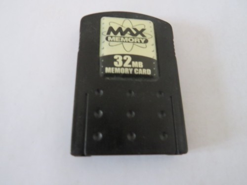 PLAYSTATION 2 MEMORY CARD MAX MEMORY 32MB BLACK WORKING FOR PS2 CONSOLE ...