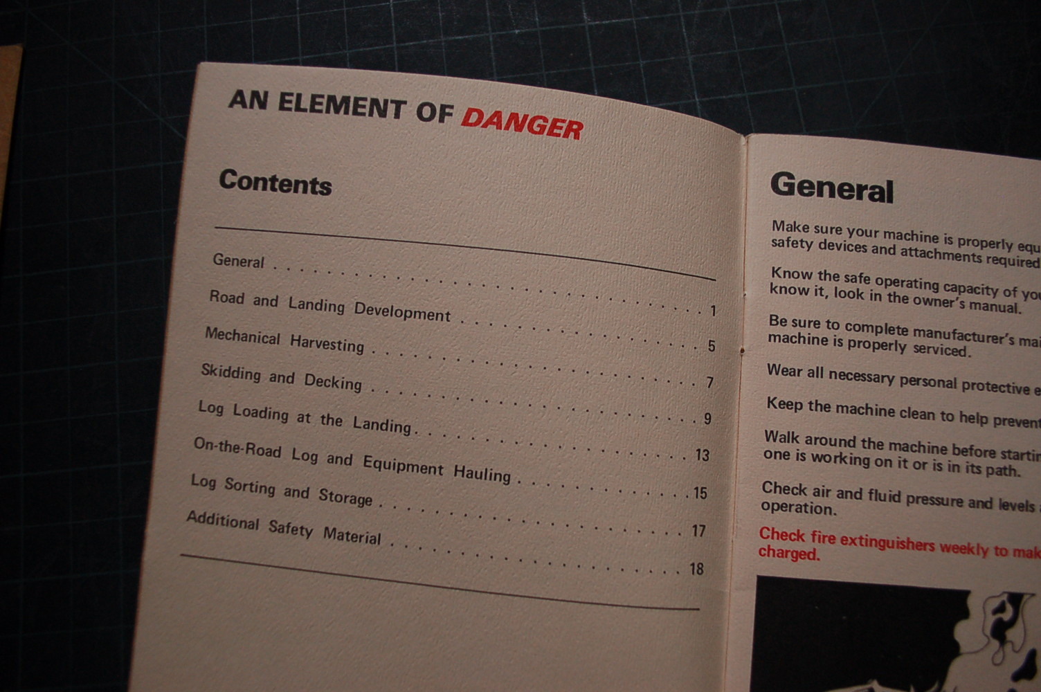 CAT Caterpillar Log Skidder Operator Safety manual book guide brochure ...