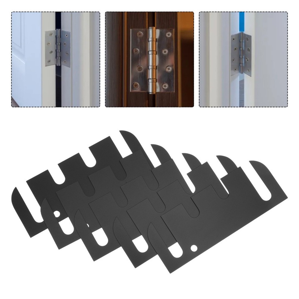 10pcs Door Hinge Gasket: Door Hinge Shim - Metal Gasket Spacer For ...
