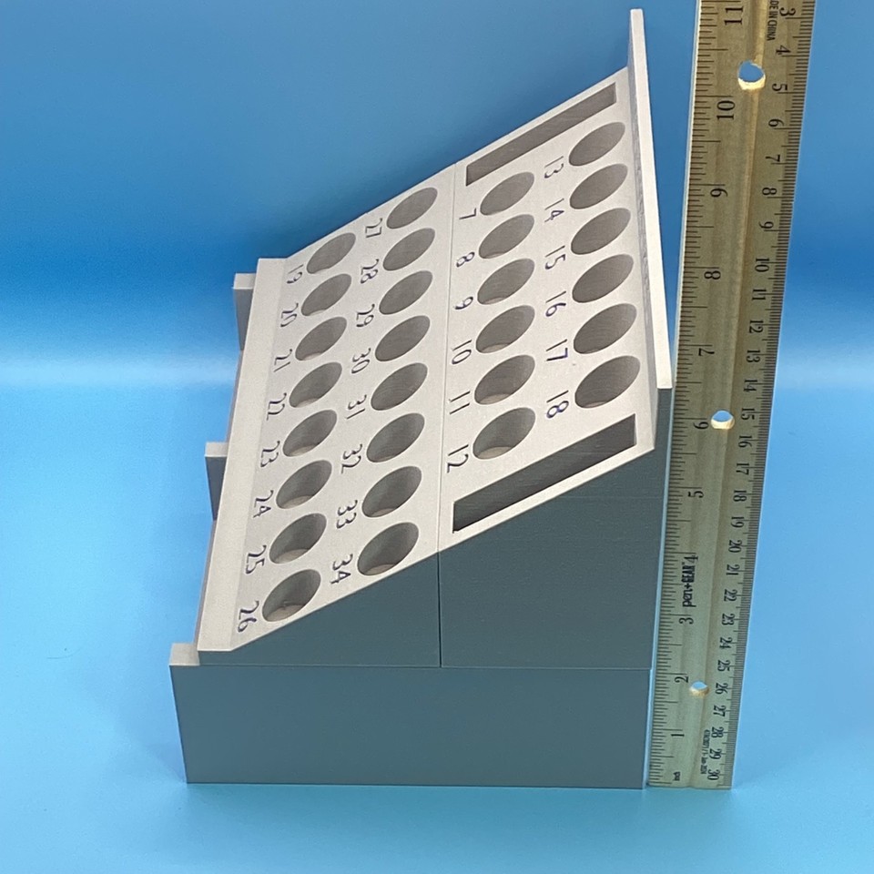 Modular Charge Bar and Powder Bushing Rack For All MEC Reloaders - Gray ...