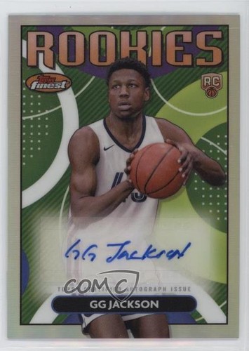 2023-24 Topps Finest - Rookie Finest Autographs GG Jackson #RFA-GGJ ...