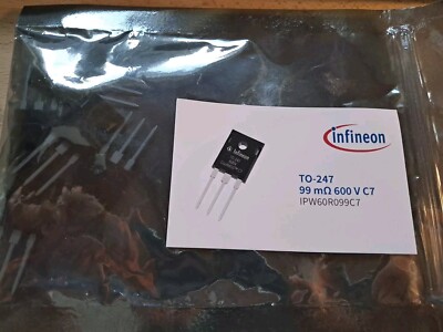 Infineon CoolMOS™ C7 superjunction MOSFET IPW60R099C7 neu 5 Stück | eBay.de