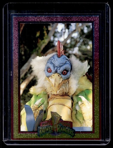 1994 Saban Mighty Morphin Power Rangers Foil Parallel RARE! Chunky ...