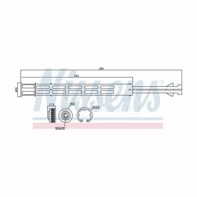 Nissens A/C Receiver Drier Front 95358 6398350547 for Volkswagen VW | eBay