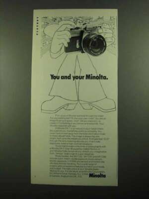 1976 Minolta SR-T202 Camera Ad - You and Your | eBay