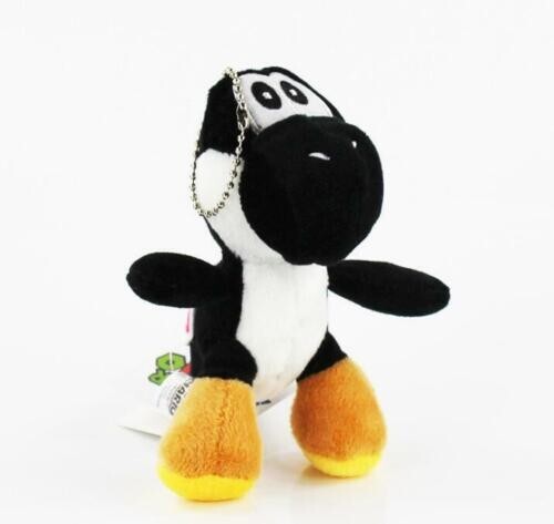 10PCS Super Mario Bros Yoshi Keychain Plush Doll Toy Pendant Keychain ...