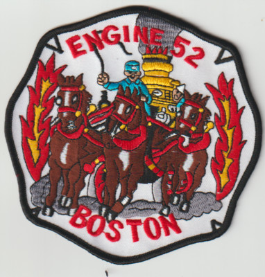 Boston FD Engine 52 patch shipped from Australia | eBay
