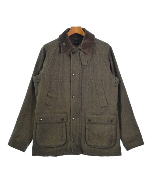 Barbour Blouson KhakixBrown(Total pattern)(Herringbon… - Gem