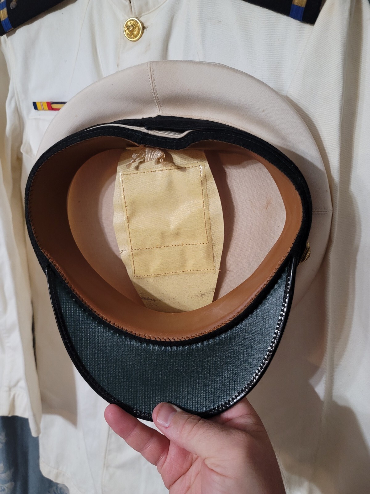 Vintage Original Vietnam War Era CWO Dress Whites Uniform! W/ Hat And ...