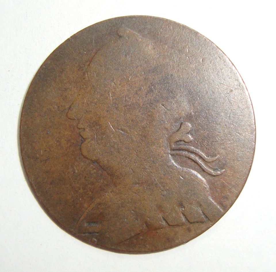 BL-3 BLACKSMITH TOKEN CANADA HALF PENNY BL3 BLACK SMITH TOKEN | eBay