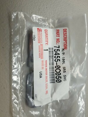 GENUINE OEM TOYOTA TUNDRA SEQUOIA TACOMA REAR ROOF SIDE SR5 EMBLEM ...