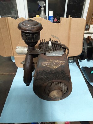 Briggs Stratton 6S Engine Antique Vintage David Bradley Walk Behind ...