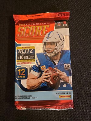 2019 Score Football card pack. New/Factory Sealed | eBay