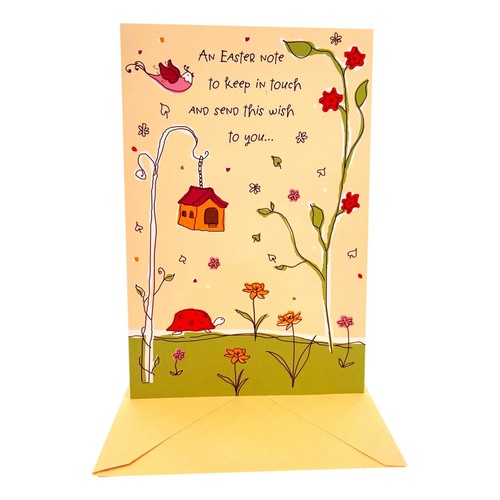 Happy Easter Greeting Card An Easter Note to Keep in Touch and Send ...