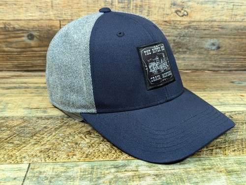 The River Hub Craig Montana Blue Gray Snapback Hat Cap | eBay