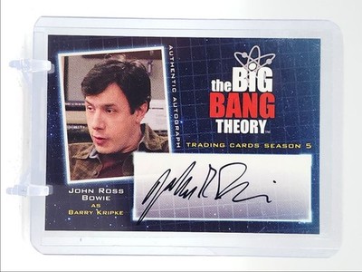 JOHN ROSS BOWIE AS BARRY KRIPKE 2013 THE BIG BANG THEORY AUTO Q3403 | eBay
