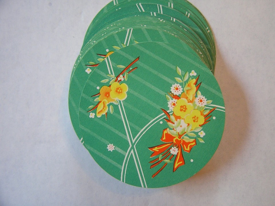 VINTAGE 1940’s ROUND DISCUS PLAYING CARDS | eBay