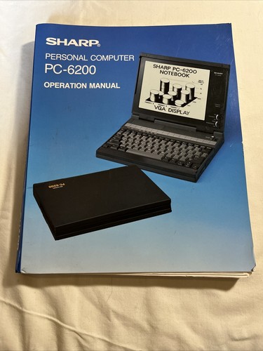 Sharp - Personal Computer - PC-6200 Operation Manual | eBay