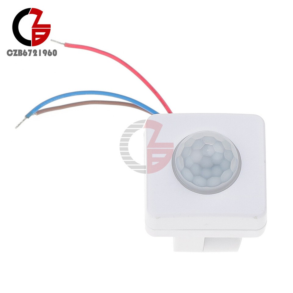 LED Security PIR Infrared Motion Sensor Detector Switch Outdoor Light ...