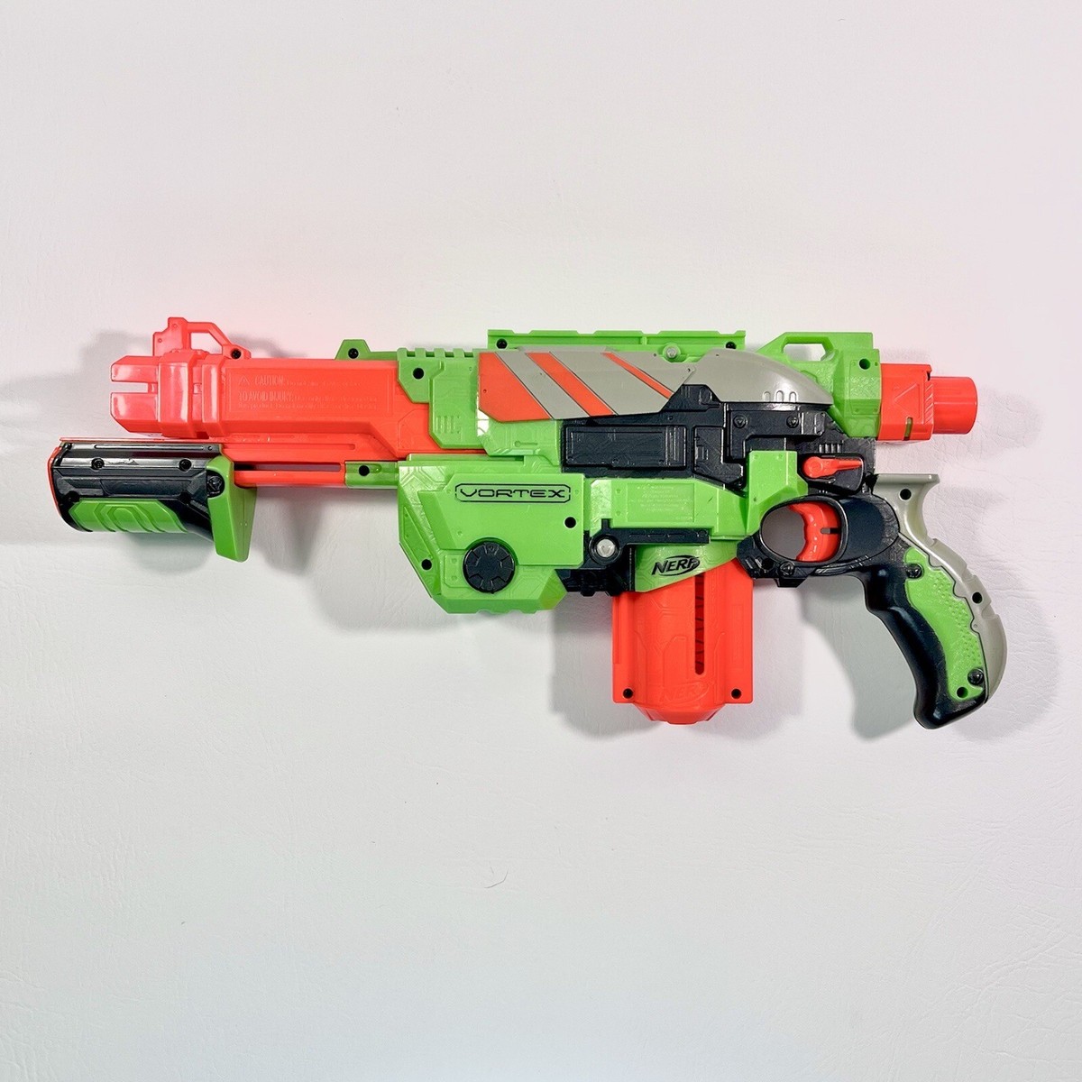 Nerf Vortex Nitron With Scope Discs And Cartridges And