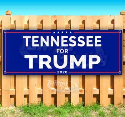 TENNESSEE FOR TRUMP Advertising Vinyl Banner Flag Sign Many Sizes USA ...